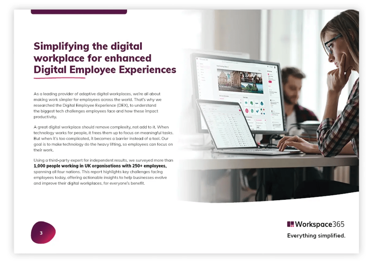 Workspace 365 | UK research